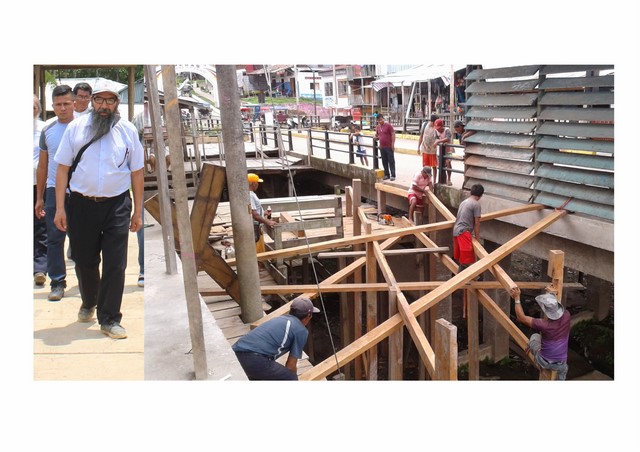 Municipalidad de Pebas inició la construcción del puente peatonal de la ...