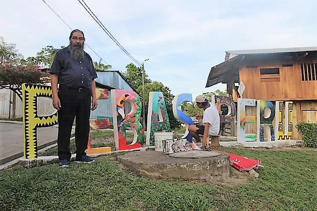 Municipalidad de Pebas realiza refacción de la plaza de armas y ...