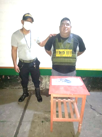 Policía interviene a una persona que portaba en su poder un revólver ...