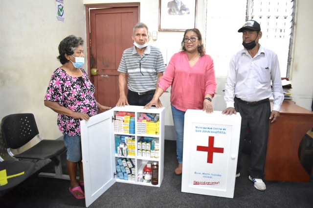 San Juan Bautista prosigue con entrega de botiquines comunales a ...