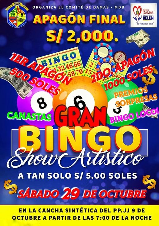 Gran Bingo Show artístico Pro-Navidad del Niño Belenino - Diario de ...