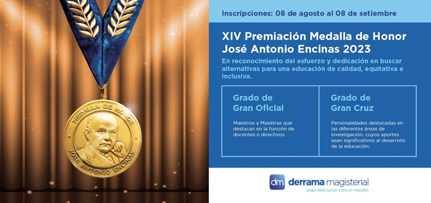 XIV Edición de la Medalla de Honor José Antonio Encinas 2023 - Diario ...