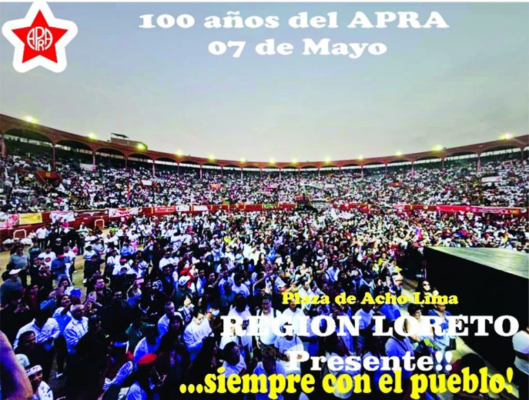 100 años de aprismo - Diario de Noticias y Actualidad de Loreto ...